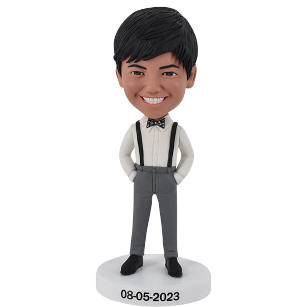 Ring Bearer Bobblehead Boy Groomsman – Bobbleheadcustom.ca
