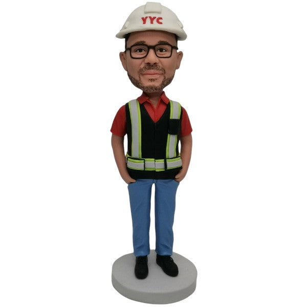 Engineer Bobble head Custom – Bobbleheadcustom.ca